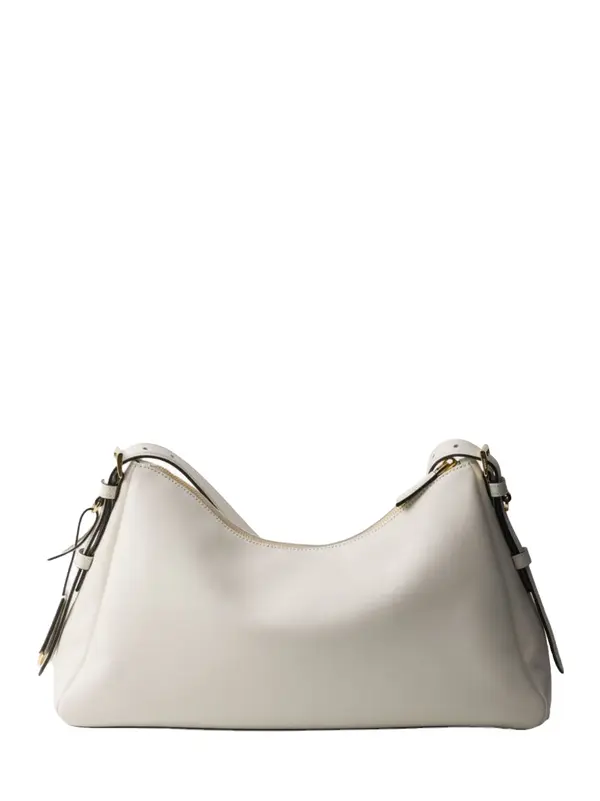 Prada Aimée Large Shoulder Bag - White