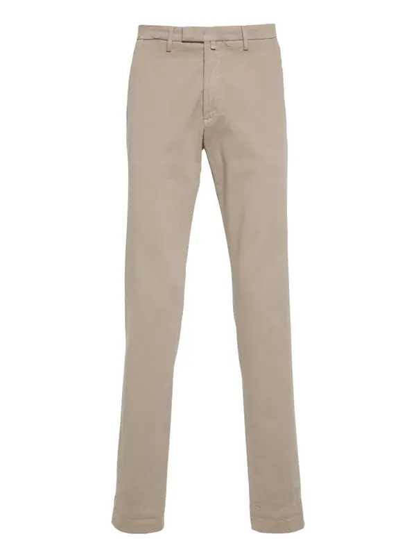 BRIGLIA 1949 Tapered Trousers - Brown