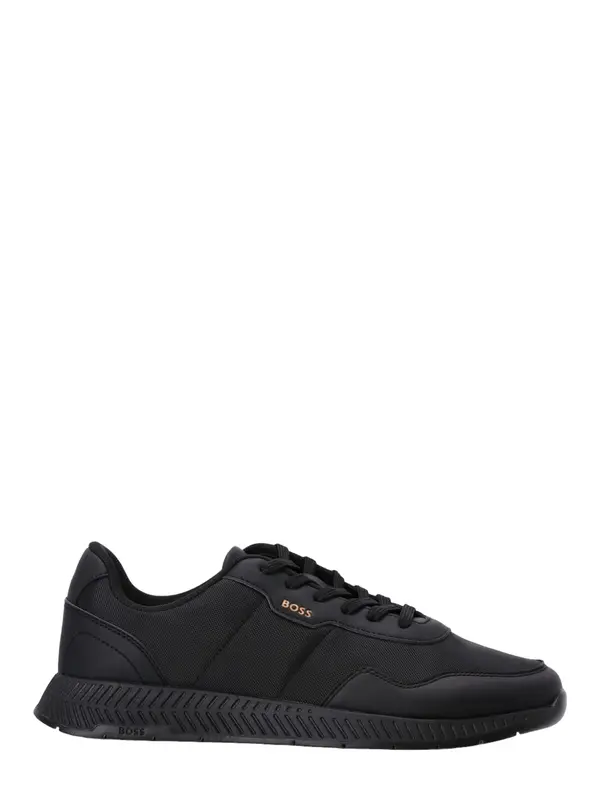 BOSS Ttnm Evo Ridged-sole Sneakers - Black