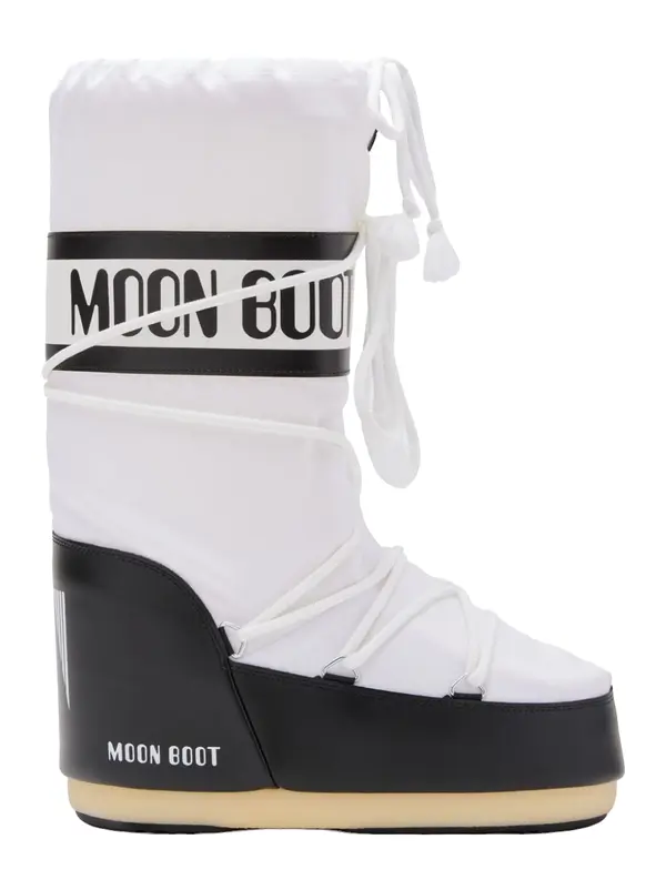 Moon Boot Icon Logo-print Boots - White