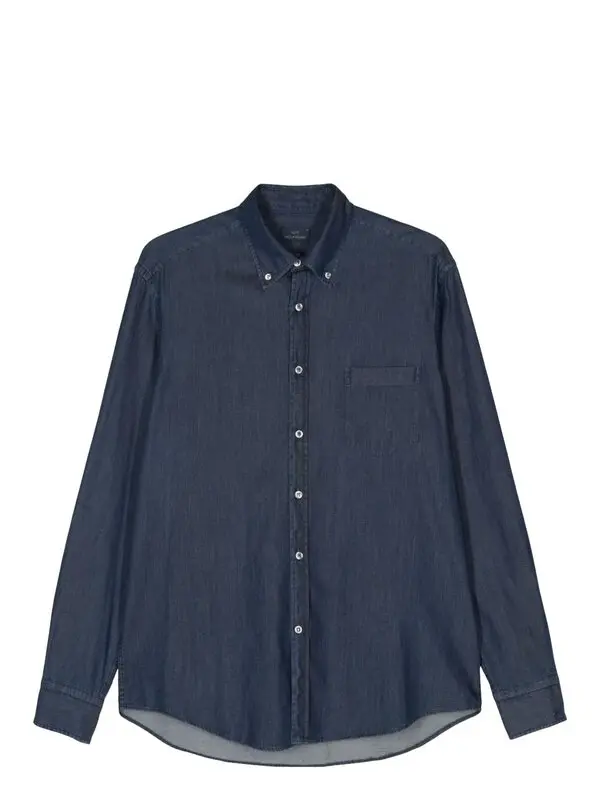 Paul & Shark Cotton Shirt - Blue