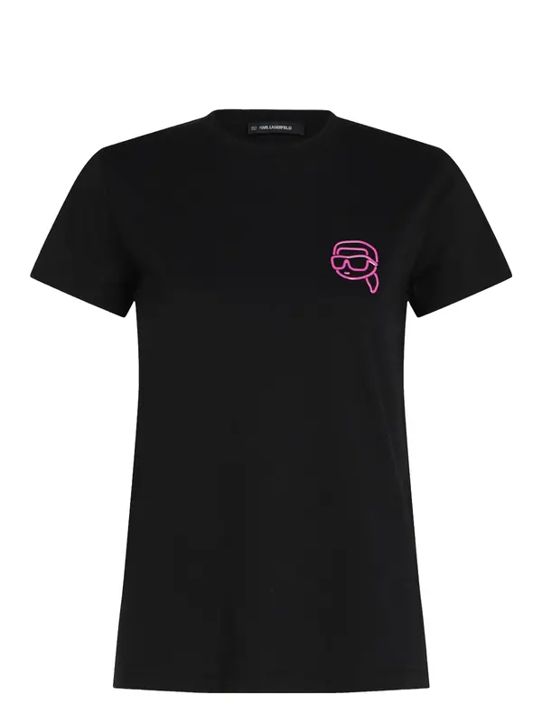 Karl Lagerfeld Ikon Jelly T-shirt - Black