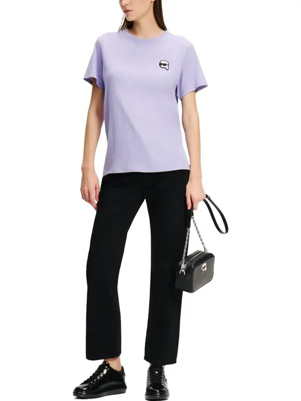 Karl Lagerfeld Ikon T-shirt - Purple