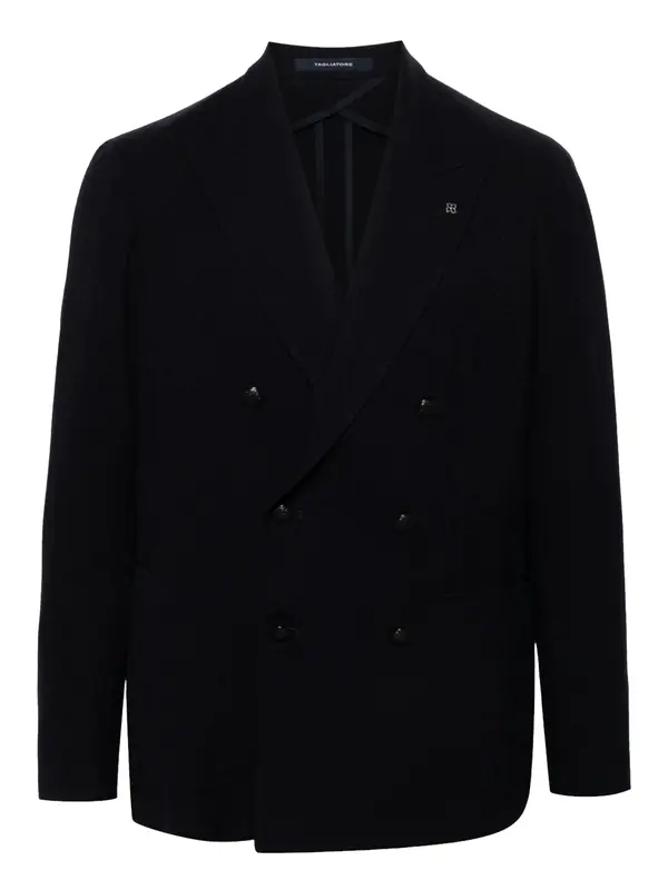 Tagliatore Double-breasted Blazer - Blue
