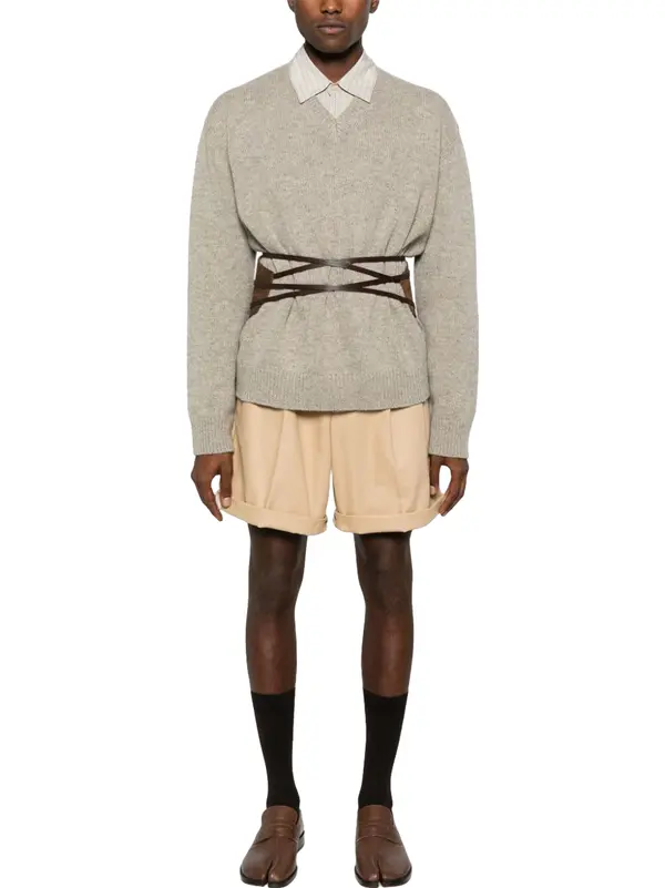 MAISON MARGIELA Wool Sweater - Grey