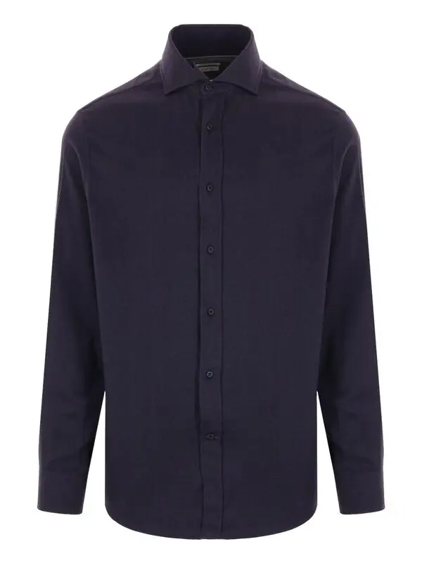 Brunello Cucinelli Buttoned-up Shirt - Blue
