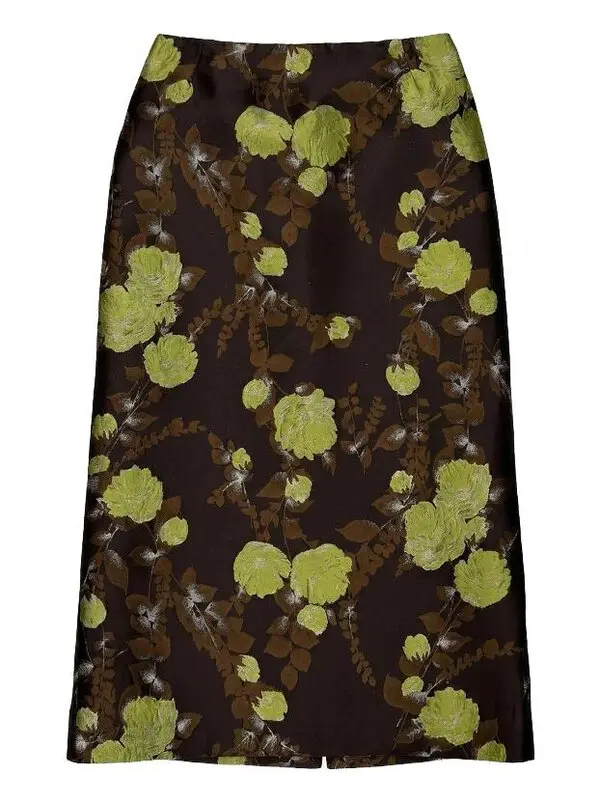 La DoubleJ Pencil Skirt - Devon Brown