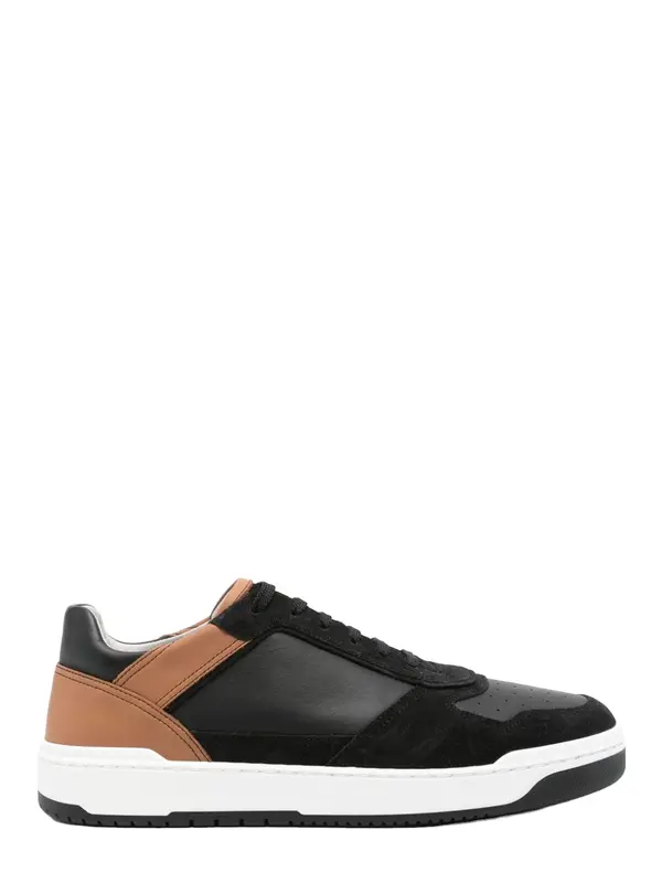 Brunello Cucinelli Logo-patch Sneakers - Black