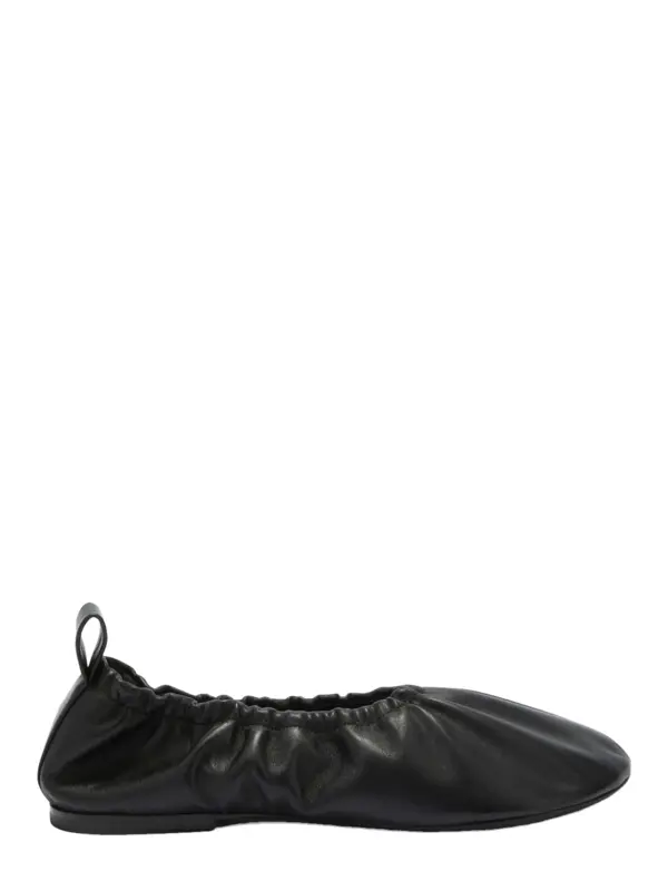 JIL SANDER - Jil Sander Gathered-detail Ballerina Shoes