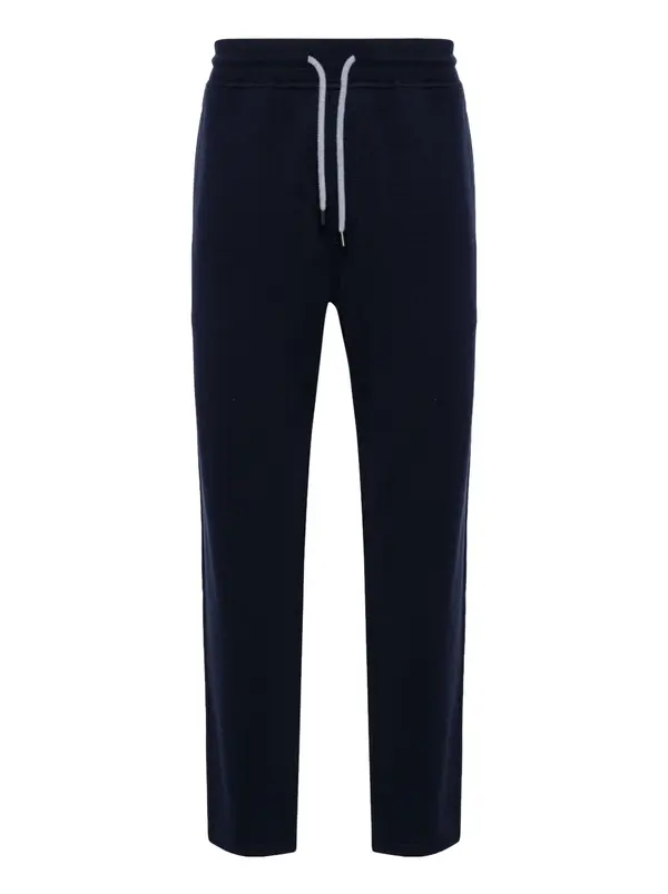 Brunello Cucinelli Drawstring Track Pants - Blue