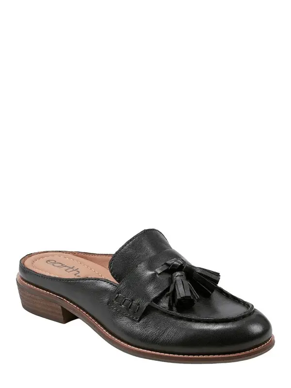 EARTH® Everett Tassel Mule - Black