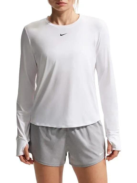Nike Dri-fit Long-sleeve Training Top - 102 White/black
