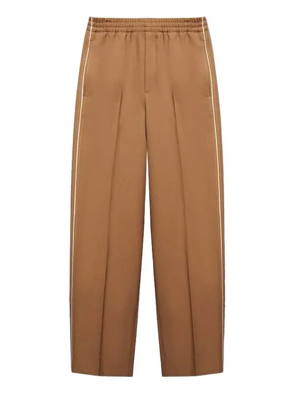 Gucci Pleat-front Trousers - Brown