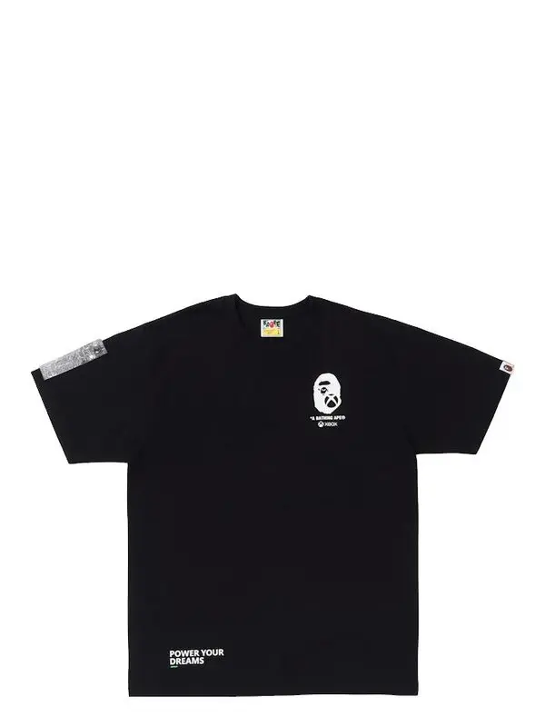 A BATHING APE X Xbox Tee Shirt - Black