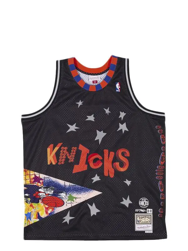 Mitchell & Ness A$ap Ferg X New York Knicks Swingman Jersey - Black