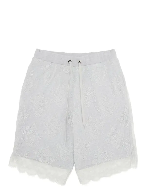 Burberry Lace Biker Shorts - Black