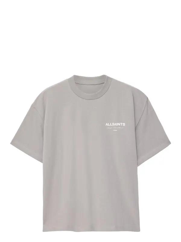 ALLSAINTS Underground Oversized Crew Neck T-shirt - Grey