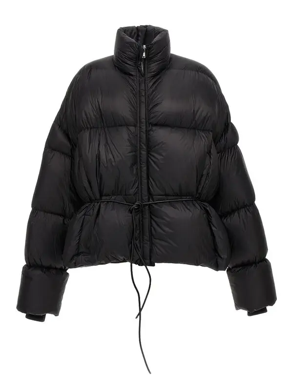 Rick Owens Nylon Down Jacket - Black