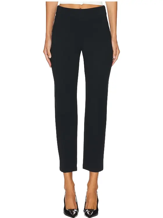 Spanx Perfectfit Ponte Petite Slim Straight Pant - Classic Black