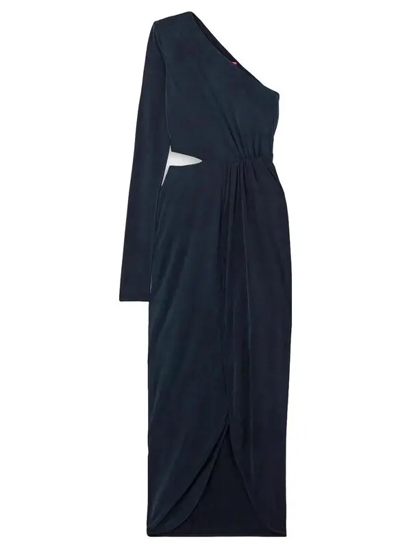 Gauge81 Suani One-sleeve Maxi Dress - Black