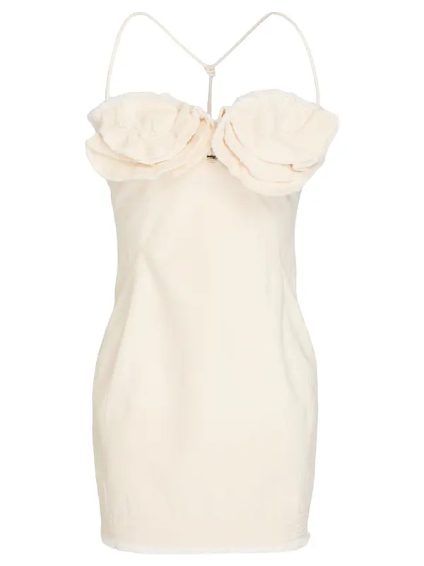 Jacquemus Artichaut Mini Dress - Ivory