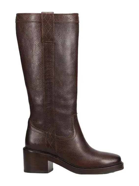 THE FRYE COMPANY Kate Pull On Wide Calf Boots - Brown