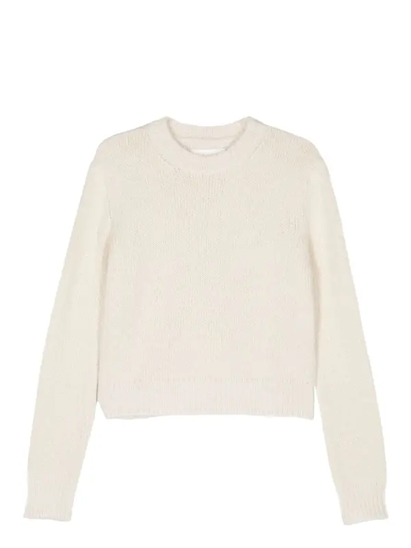 JIL SANDER Crew-neck Sweater - White