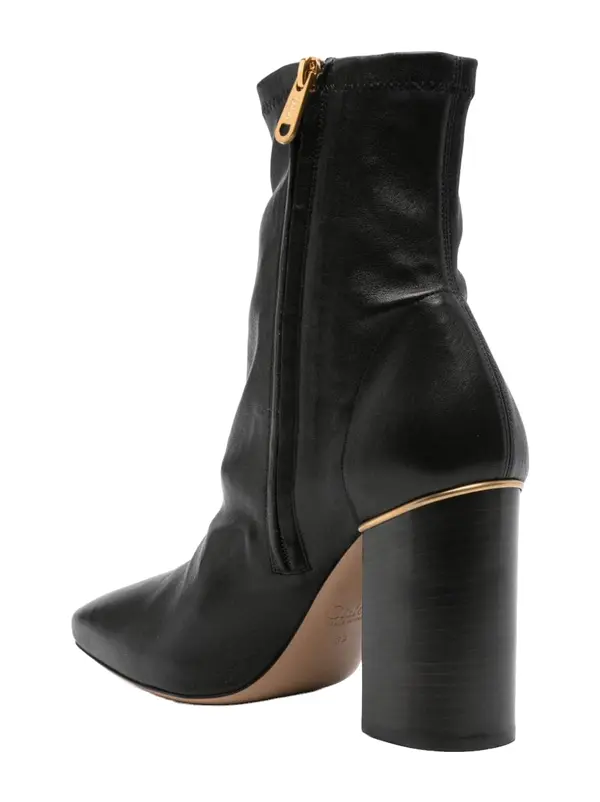 Chloé 90mm Ankle Boots - Black