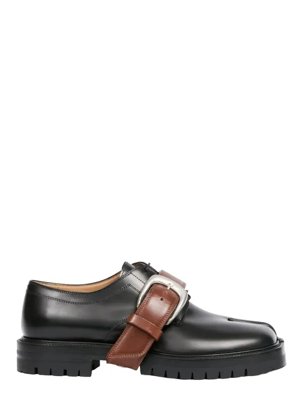 MAISON MARGIELA Tabi Leather Shoes - Black