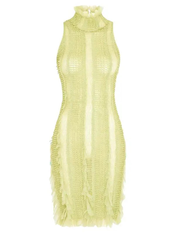 ROBERTA EINER Angel Mini Dress - Green