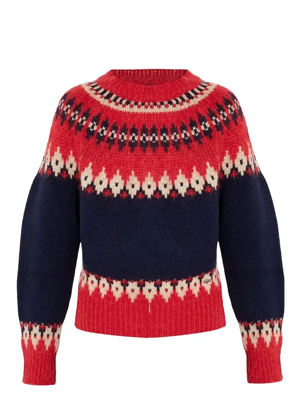 Dsquared2 Geometric-pattern Pullover - Red