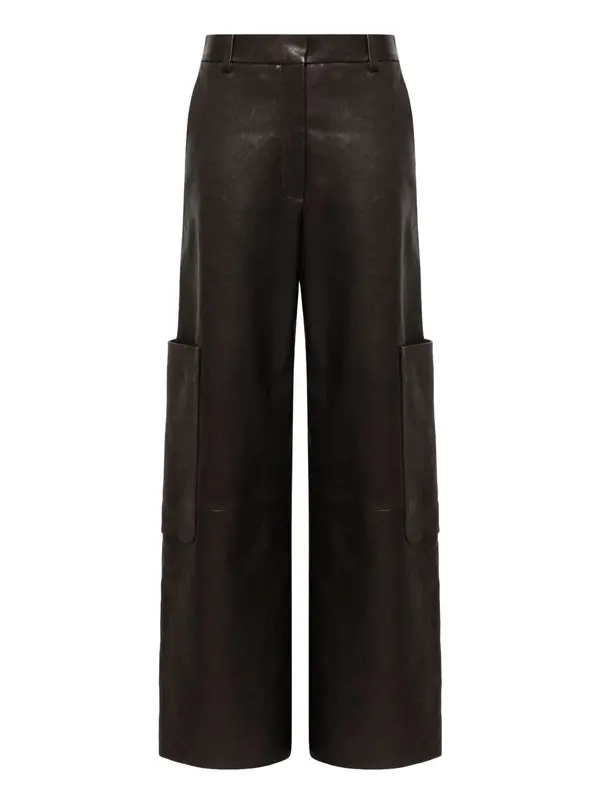 Khaite Caiton Trousers - Brown