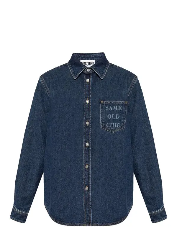 Moschino Same Old Chic Shirt - Blue