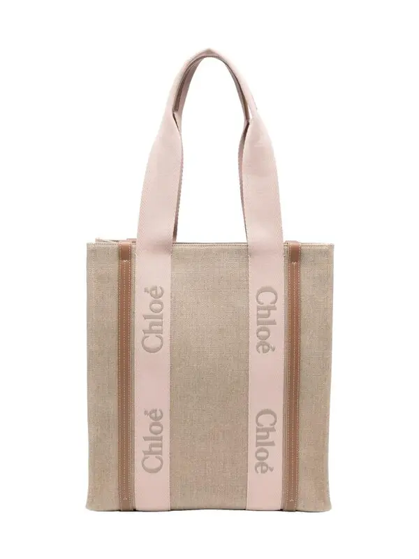 Chloé Woody Tote - Neutrals