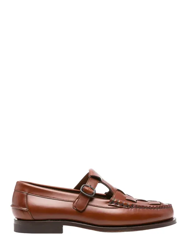 Hereu Soller Leather Loafers - Brown