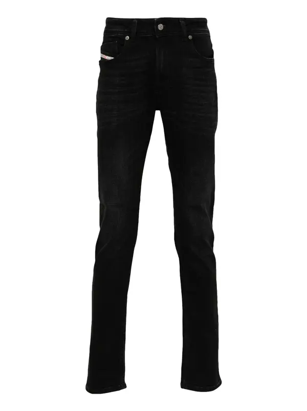 Diesel 1979 Sleenker 0grda Jeans - Black