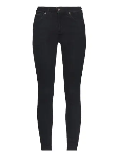 DON THE FULLER Skinny Jeans With Logo - Black