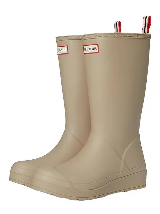 Hunter Play Tall Boot Knee High Waterproof Boots - Neutral
