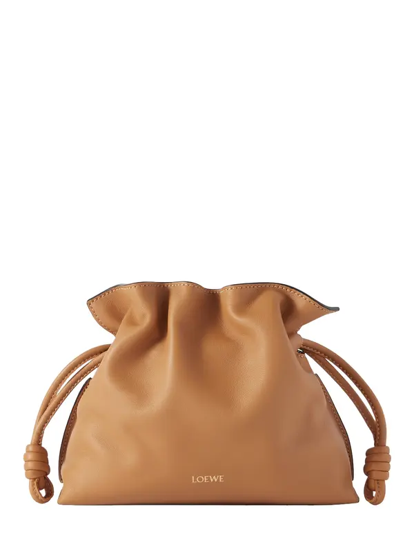 Loewe Flamenco Mini Leather Bag - Brown