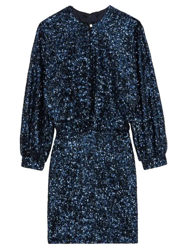 Zadig&Voltaire Rui Sequin Dress - Blue