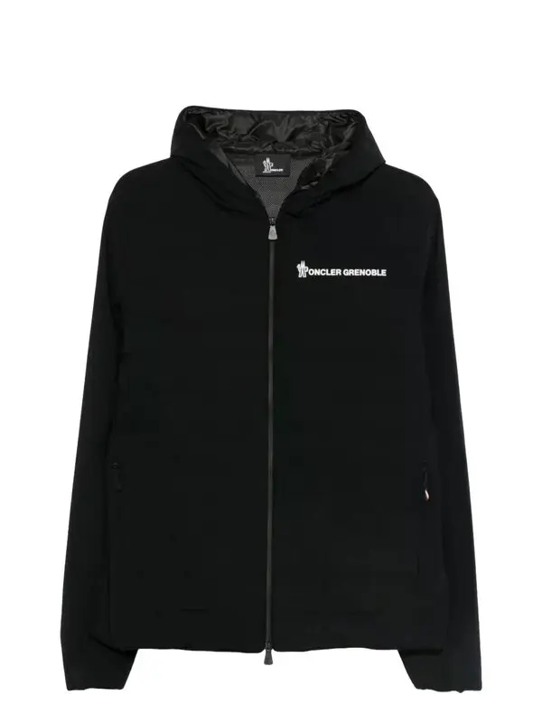 Moncler Padded Zip-up Jacket - Black