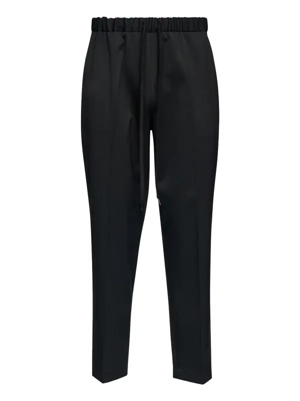 MAISON MARGIELA Tailoring Wool Trousers - Black