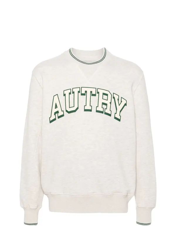 AUTRY Logo-print Sweatshirt - Grey