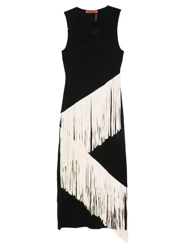 SIMONMILLER Spiral Knitted Dress - Black