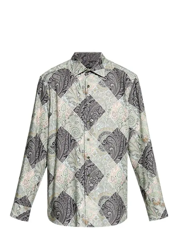 Etro Printed Shirt - Neutrals