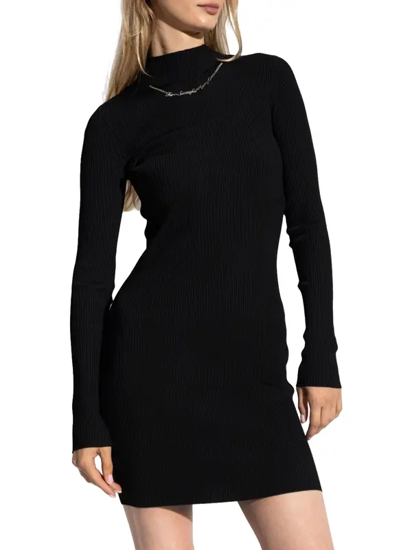 DIESEL M-ango-ls Sweater Dress - Black