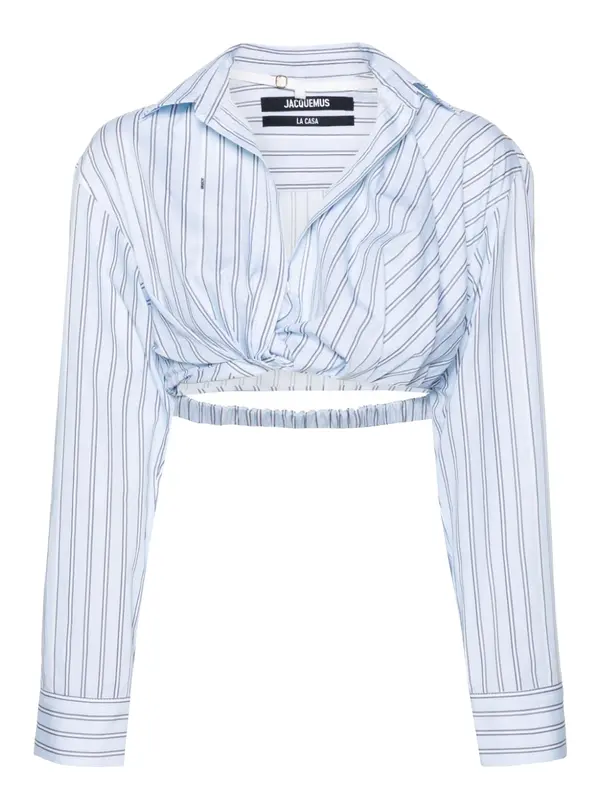 Jacquemus La Chemise Bahia Courte Shirt - Blue