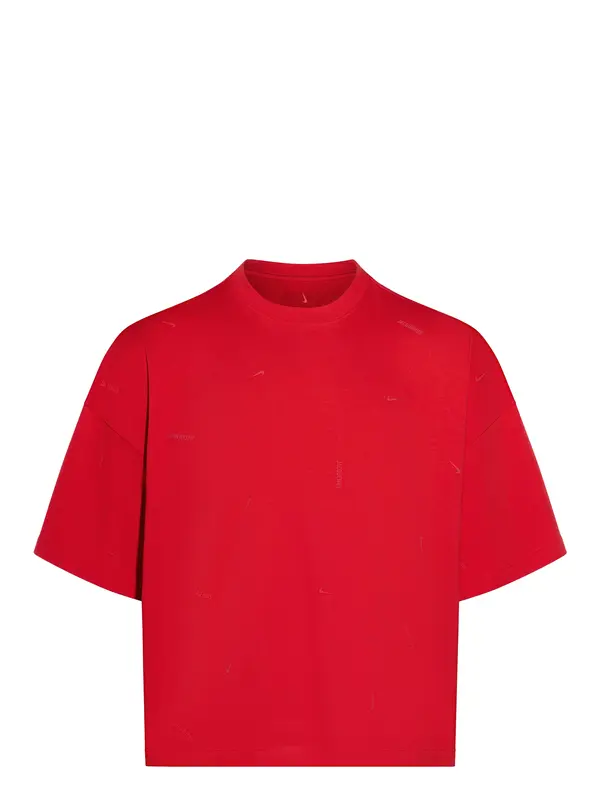 Jacquemus X Nike Logo T-shirt - Dark Red