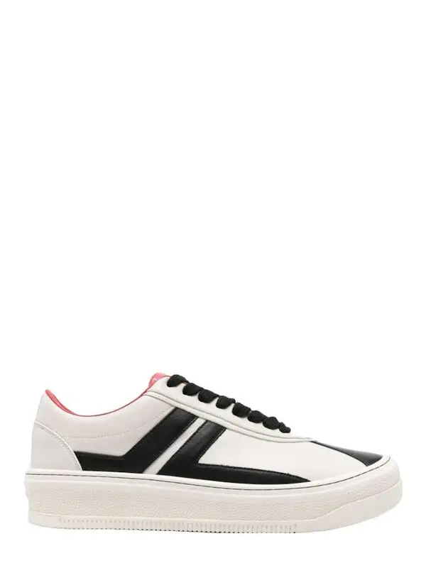 LANVIN Cash X Future Off Sneakers - White/black/red