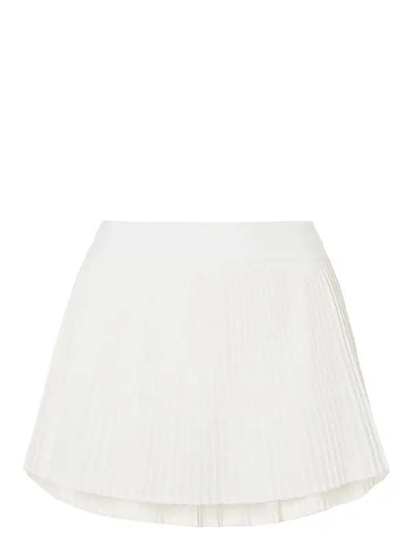 Lululemon High-rise Pleated Tennis Skirt - White
